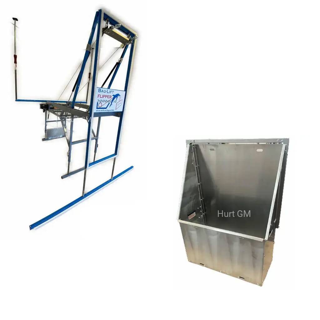 Winda do Okien MiniFlipper 250 kg + skrzynia transportowa — GM